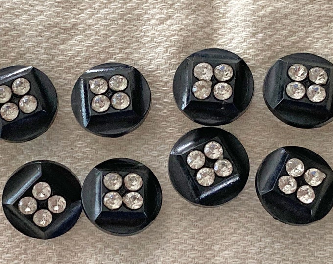 Fancy Rhinestone Buttons, Antique Buttons, Fancy Buttons, Retro Buttons ...