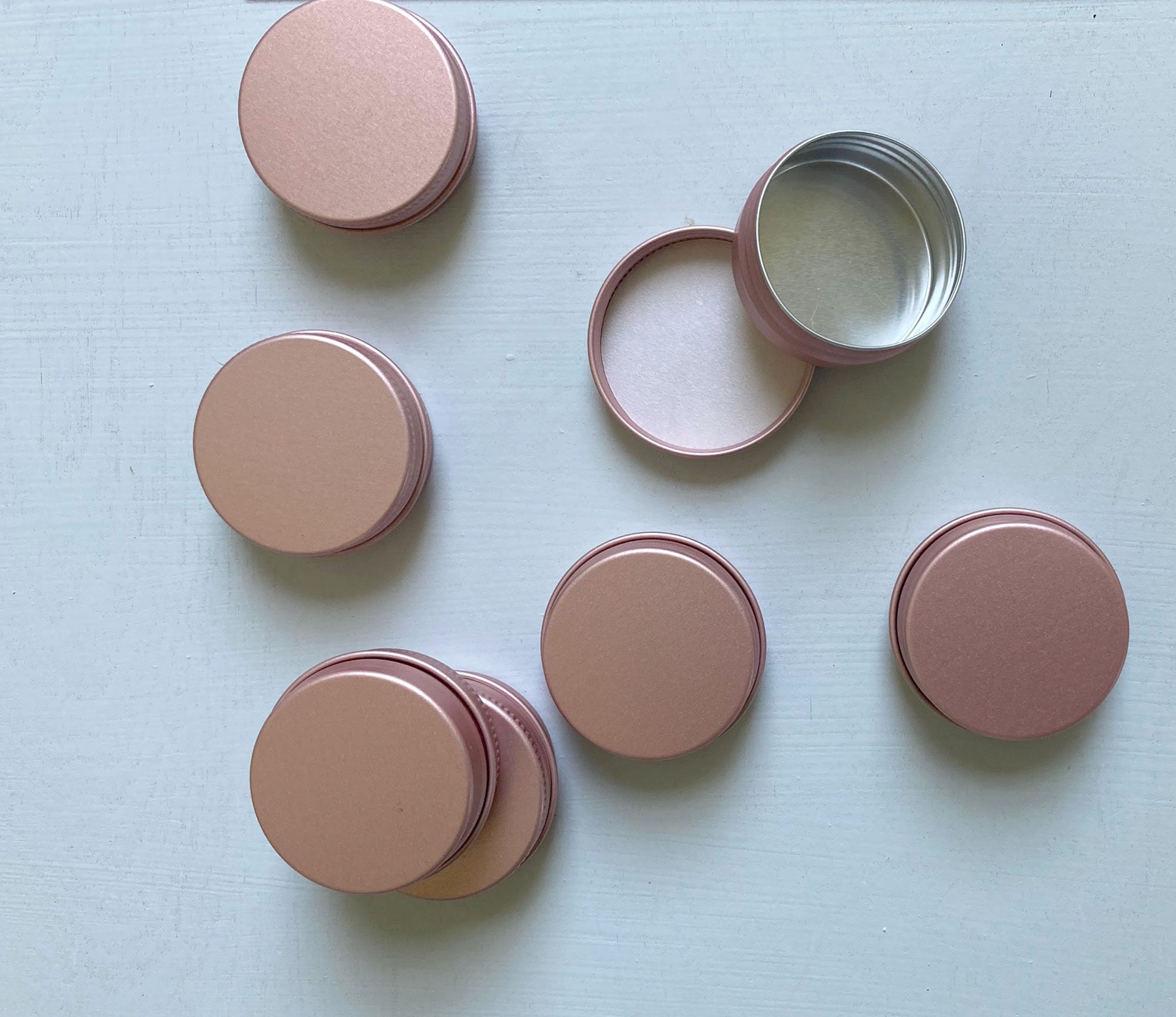 0.5 Oz Aluminum Tin Jar Screw Cap Refillable Container for - Etsy