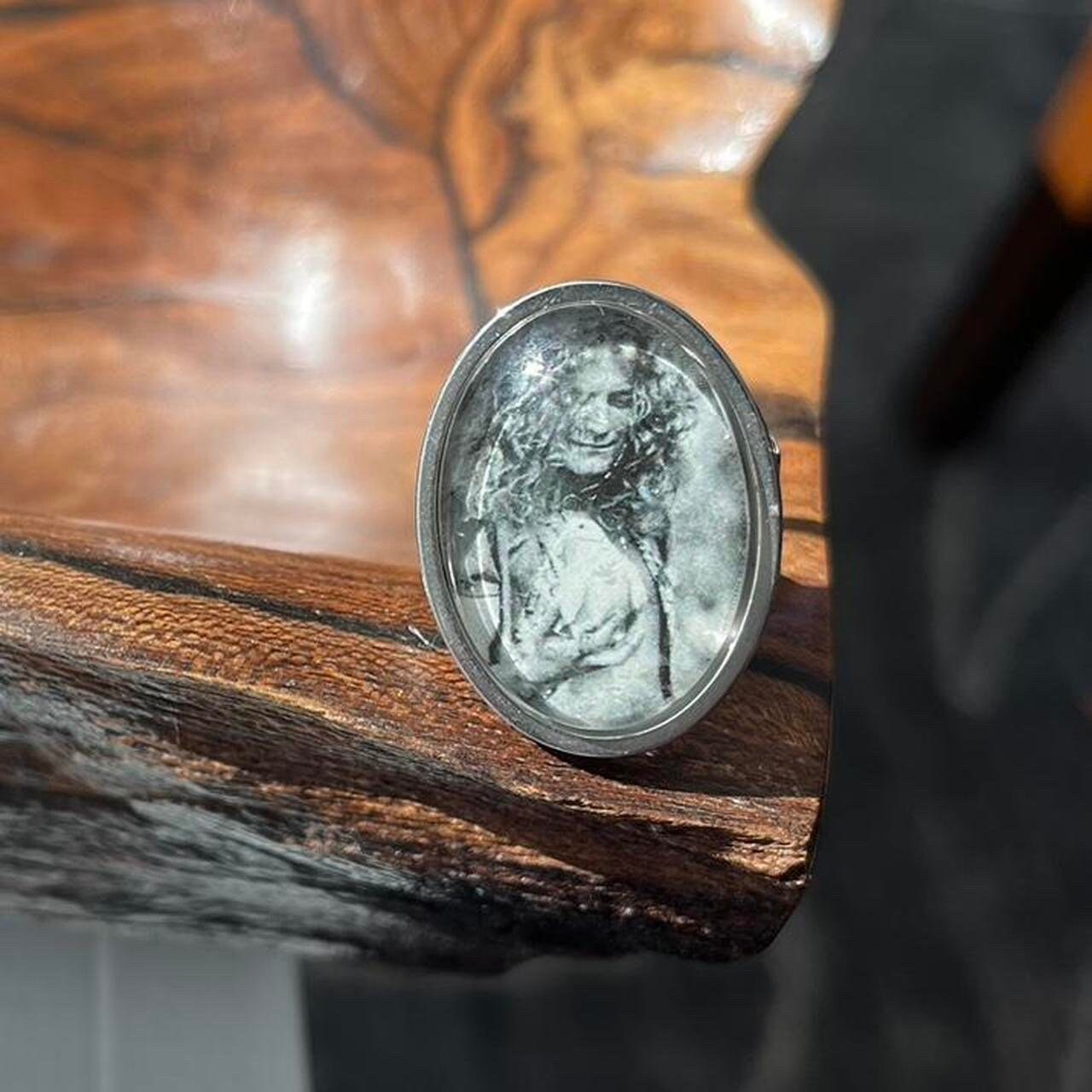 Robert Plant Led Zeppelin Ring Handmade Image Ring Americana Inspired ...