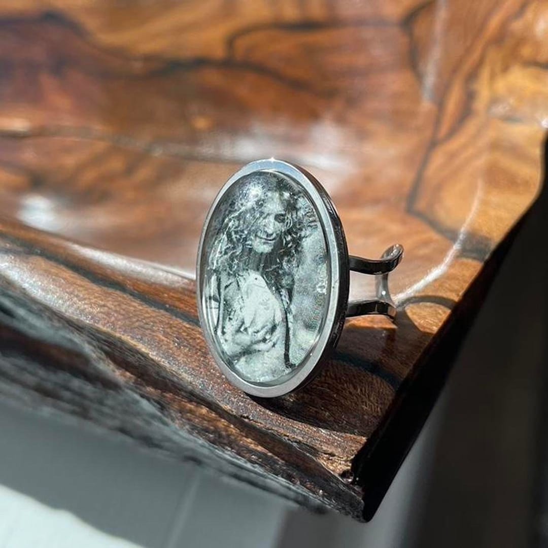 Robert Plant Led Zeppelin Ring | Handmade Image Ring | Americana ...
