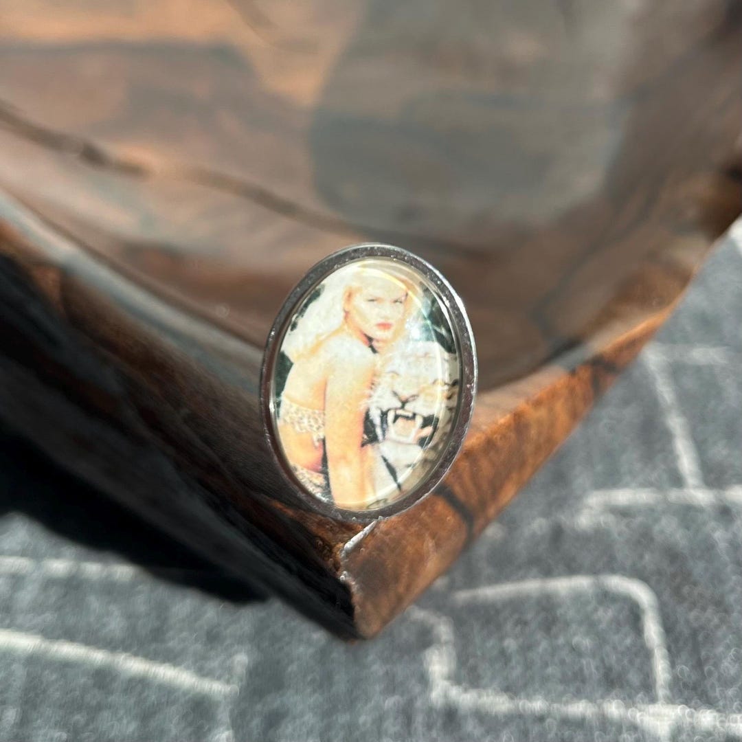 Anna Nicole Smith Ring | Handmade Image Ring | Americana Inspired ...