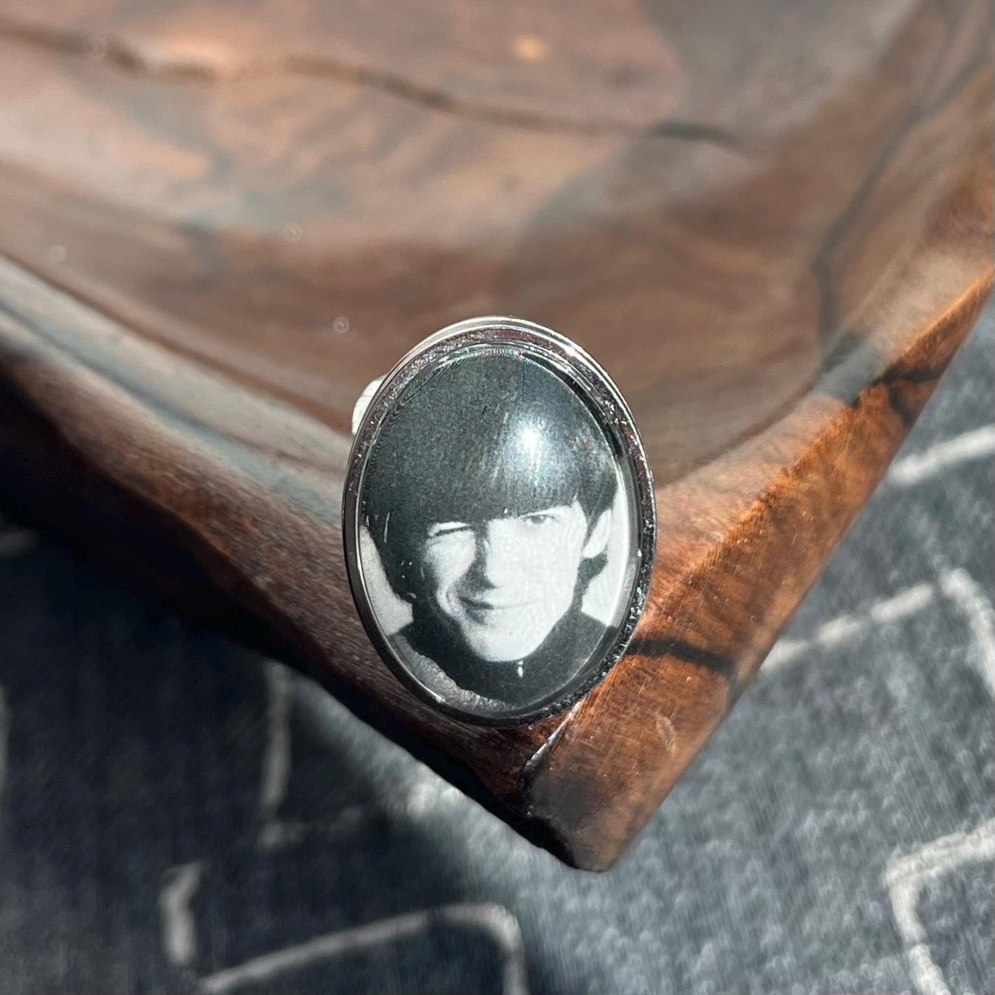 George Harrison Beatles Ring | Handmade Image Ring | Americana Inspired ...