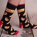 Pierogi Socks, Dyngus Day Socks, Buffalo NY, Polish Christmas Gift ...