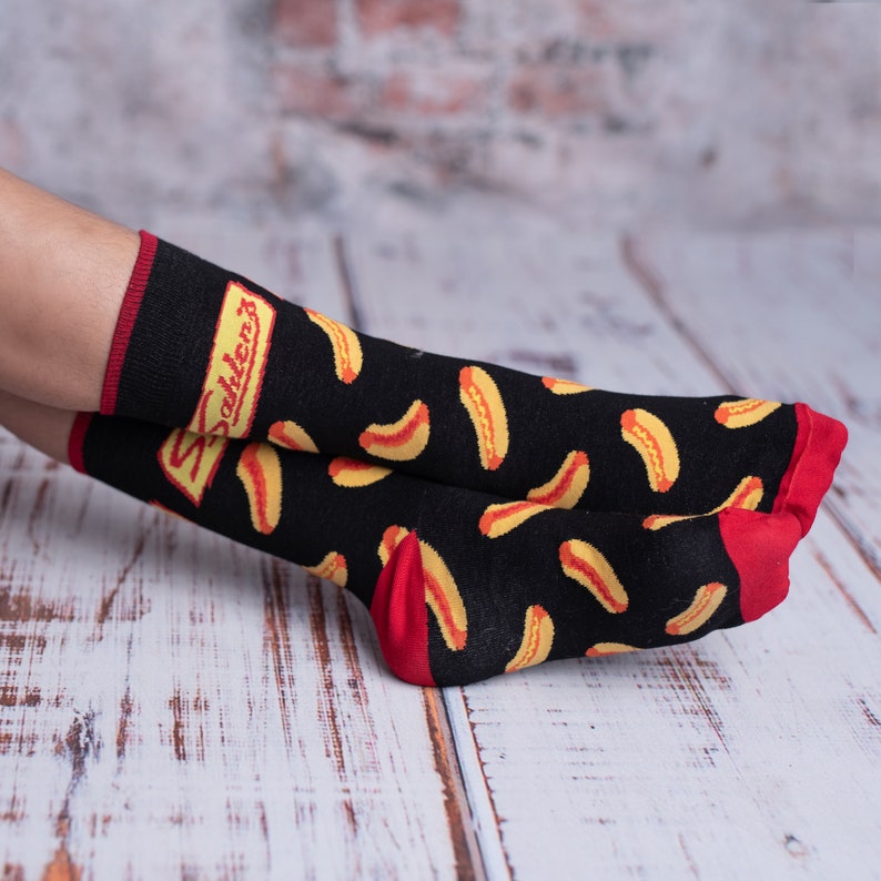 Sahlen's Hot Dog Socks Hot Dog Socks Buffalo NY | Etsy