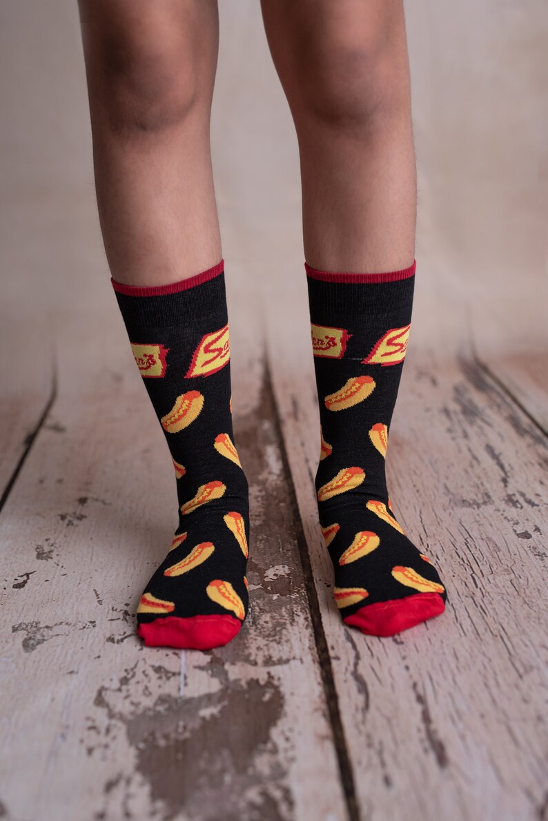 Sahlen's Hot Dog Socks Hot Dog Socks Buffalo NY | Etsy