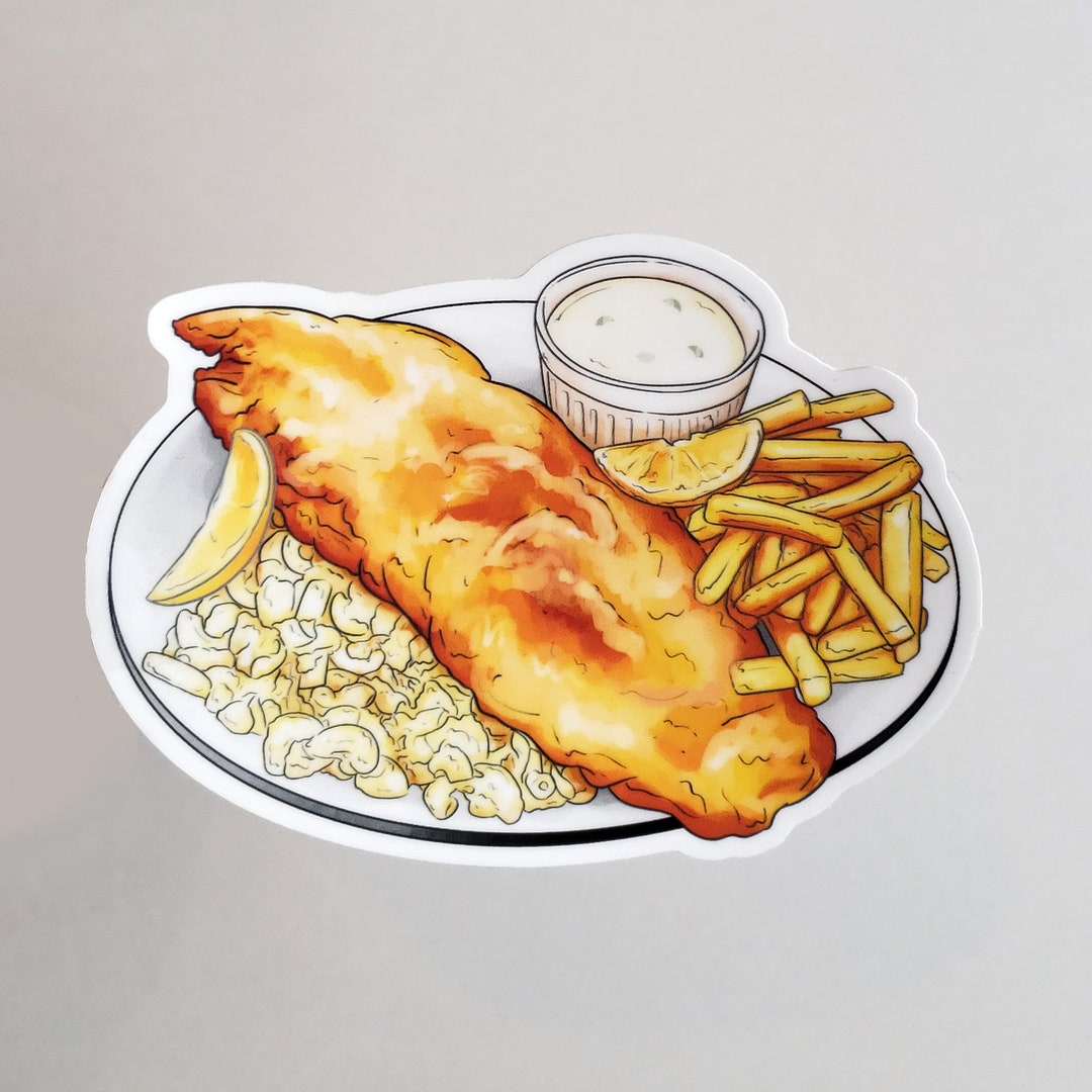 Fish Fry Sticker, Fish Fry Magnet, Friday Night Fish Fry, Buffalove ...
