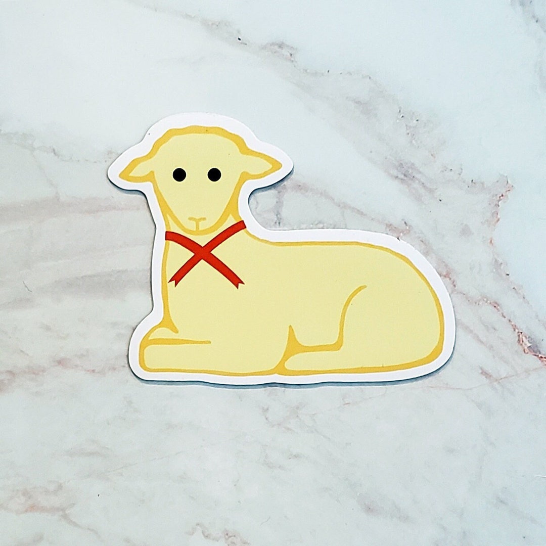 Butter Lamb Magnet, Butter Lamb Sticker, Buffalo Sticker, Buffalo ...