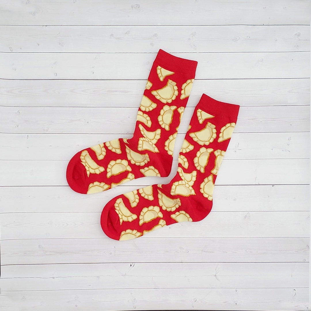 Pierogi Socks, Dyngus Day Socks, Buffalo NY, Polish Christmas Gift ...