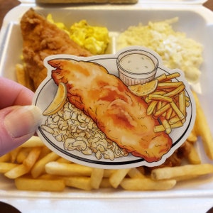 Fish Fry Sticker, Fish Fry Magnet, Friday Night Fish Fry, Buffalove ...