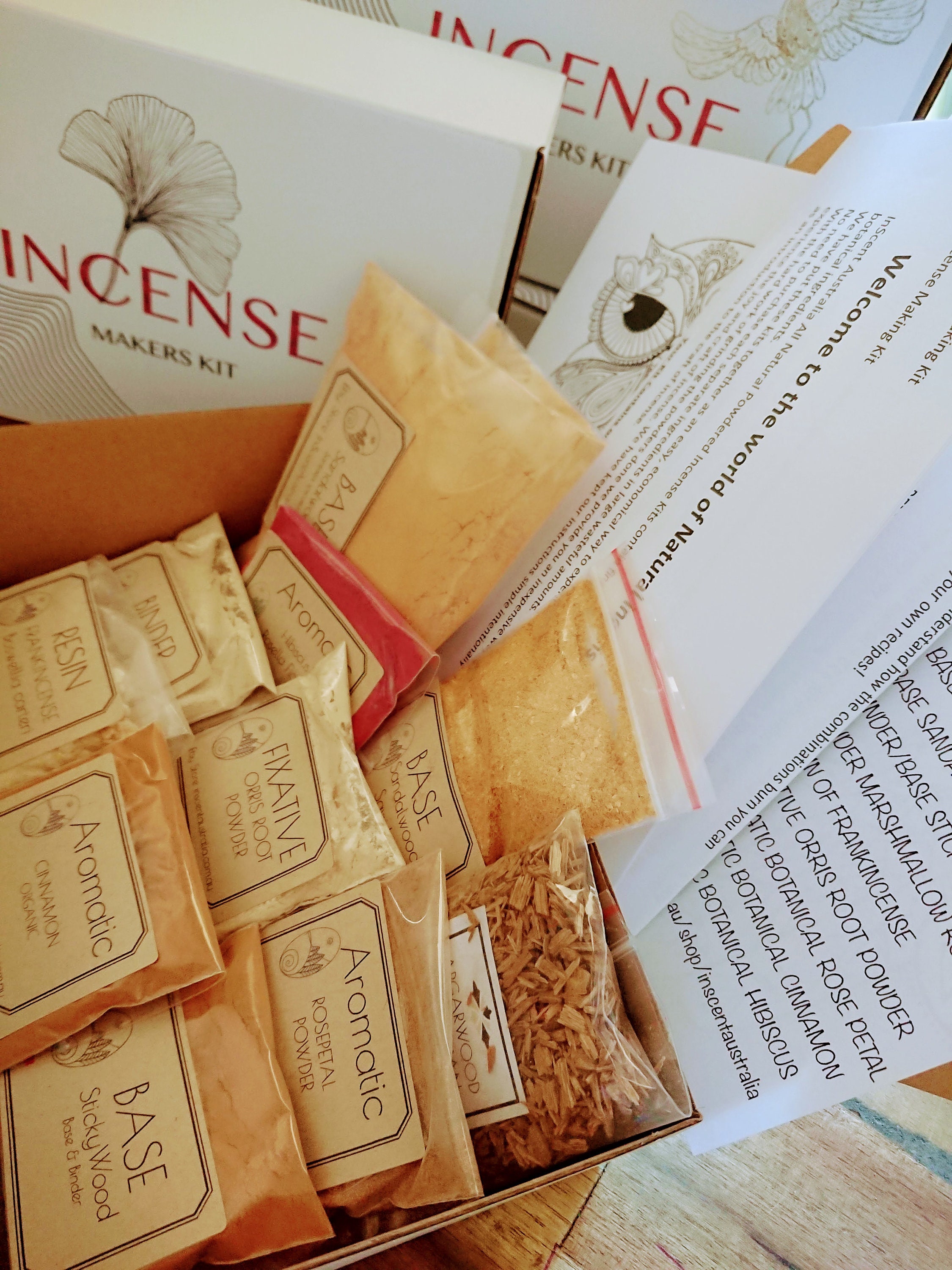 Incense Makers KIT Incense Making Kit Make Your Own Natural Incense ...