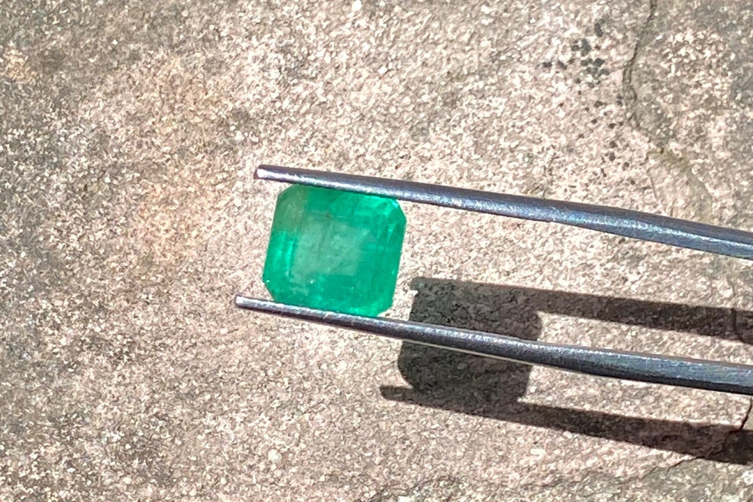 3.20 Carats Emerald Cut Emerald ,natural Emerald , Certified Emerald ...