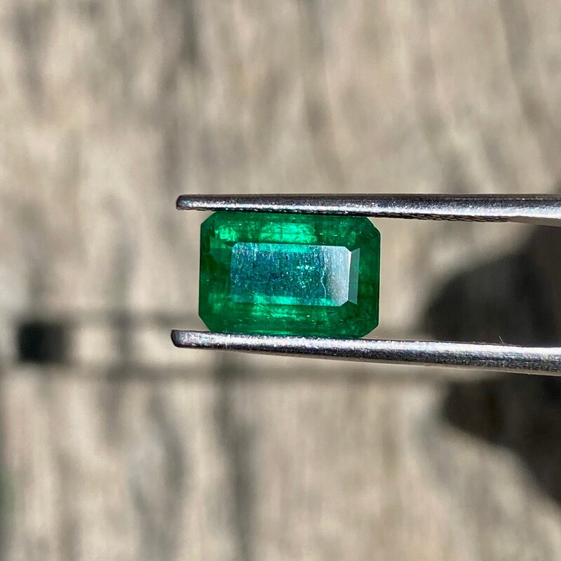 Rectangle Emerald - Etsy