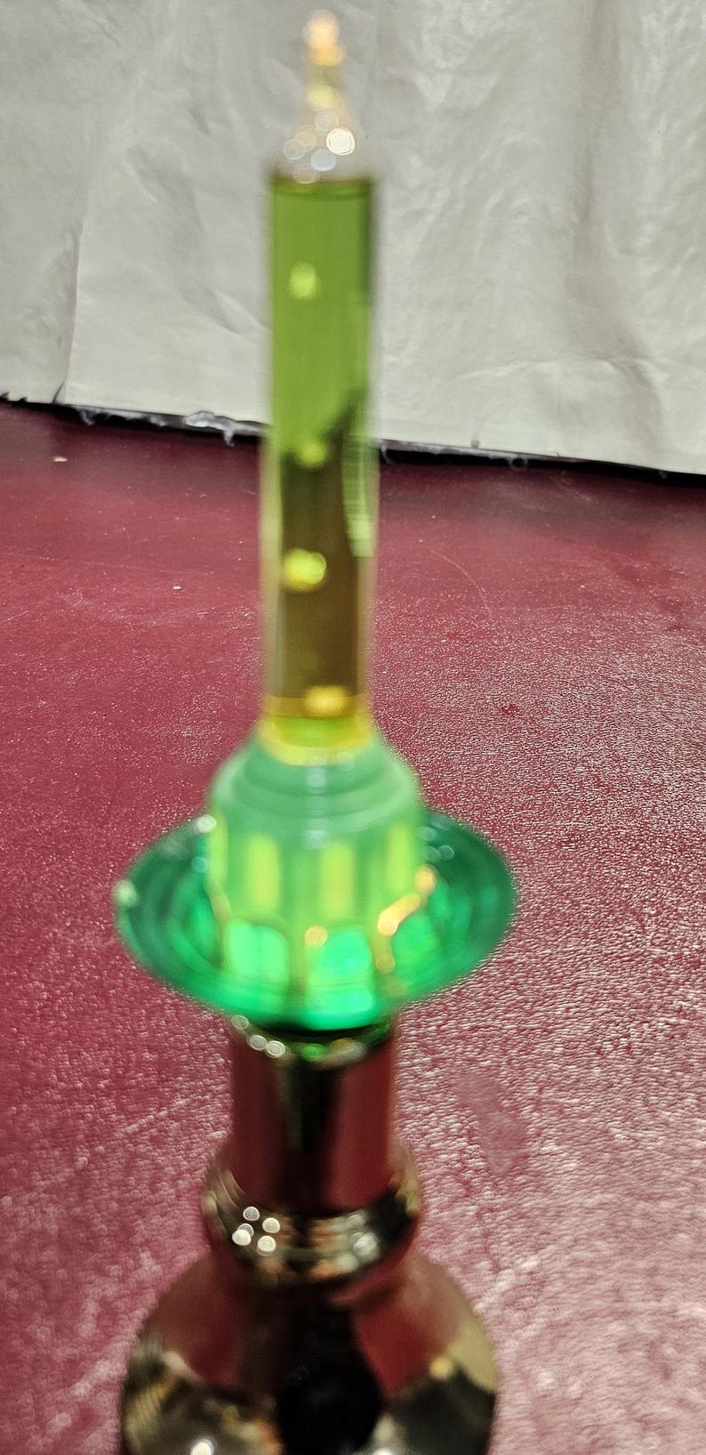 2 Vintage Working Paramount Saucer Bubble Lights Orange ,green C6 - Etsy