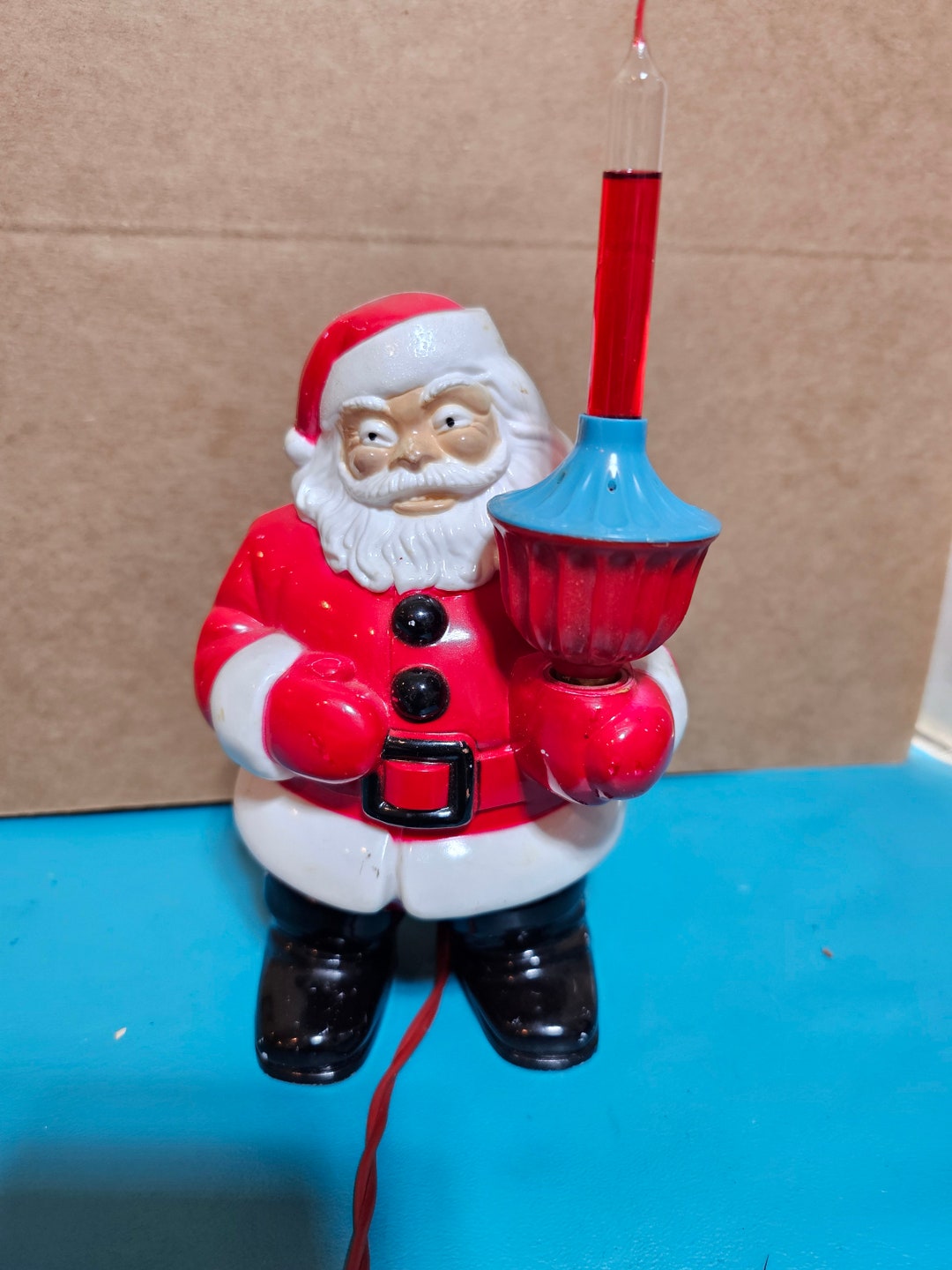 Vintage 1950's Royal Electric Christmas Santa Claus Holding C-7 Noma ...