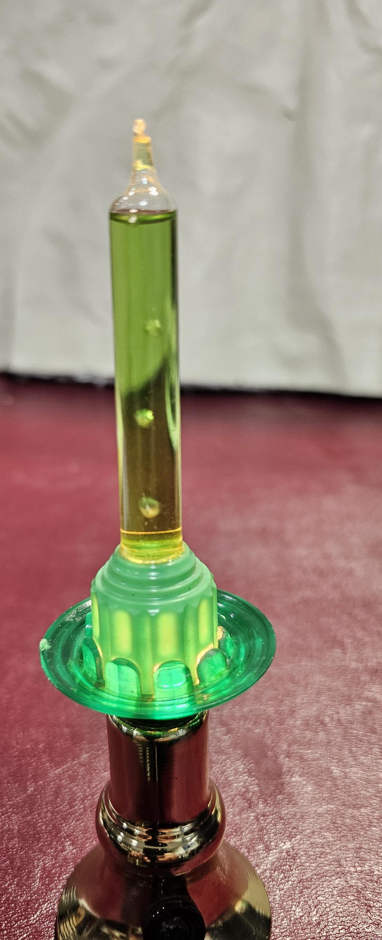 2 Vintage Working Paramount Saucer Bubble Lights Orange ,green C6 - Etsy