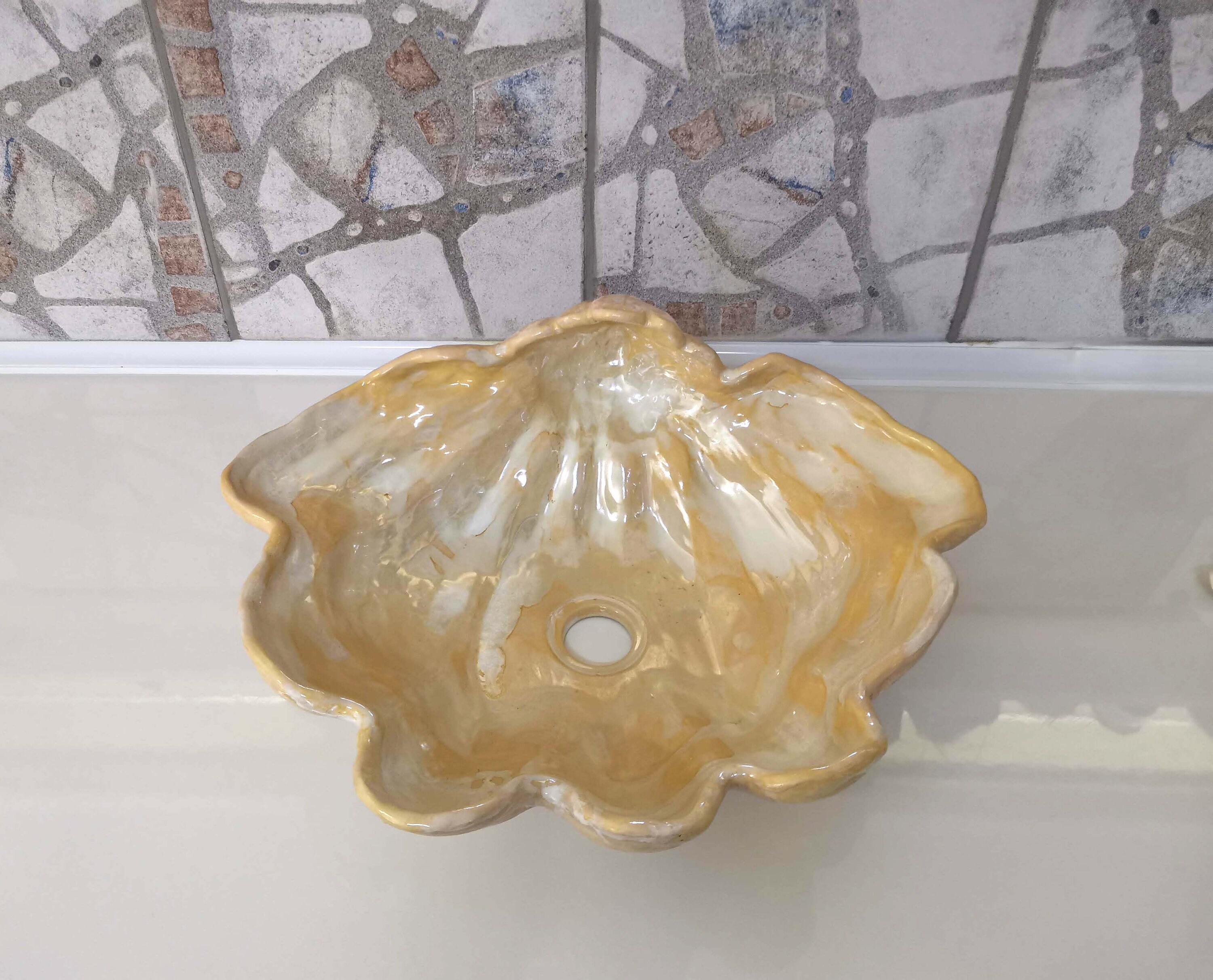 Giant Clam Shell Vessel Sink Ready to Ship3 Large Size - Etsy