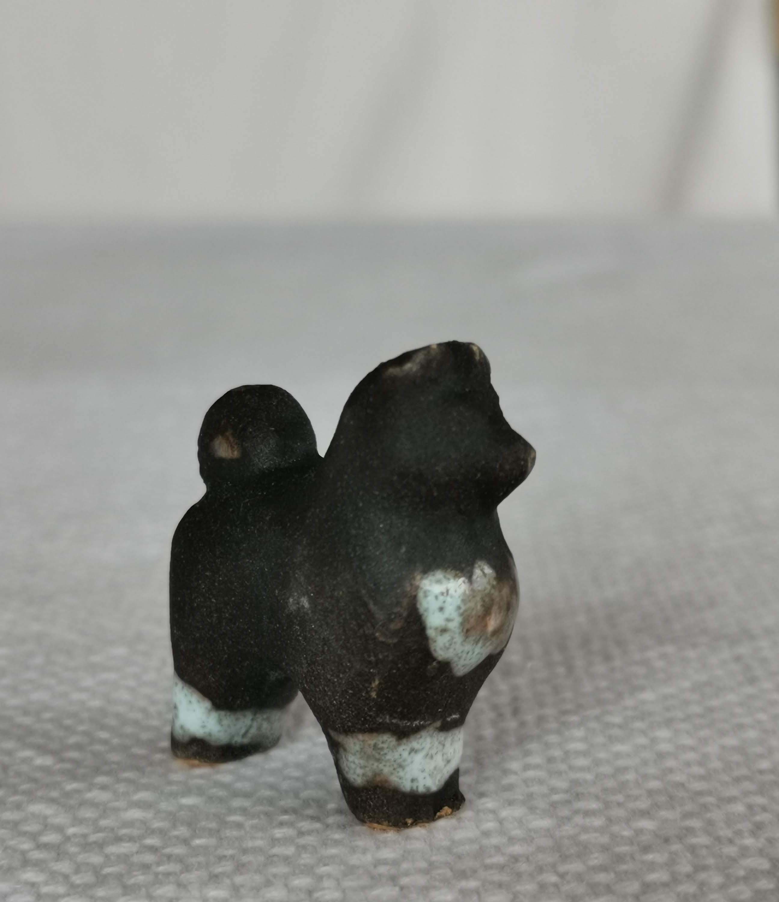 Akita Inu Miniature Ceramic Figurine | Etsy