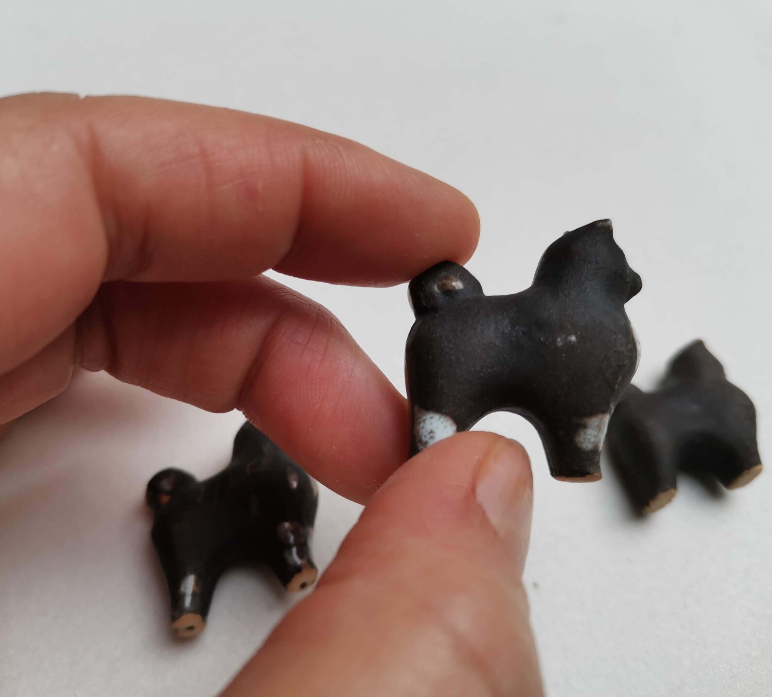 Akita Inu Miniature Ceramic Figurine - Etsy