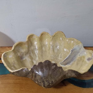 Giant Clam Shell Rustic Vessel Sink - Ready to Ship - One of a Kind ...