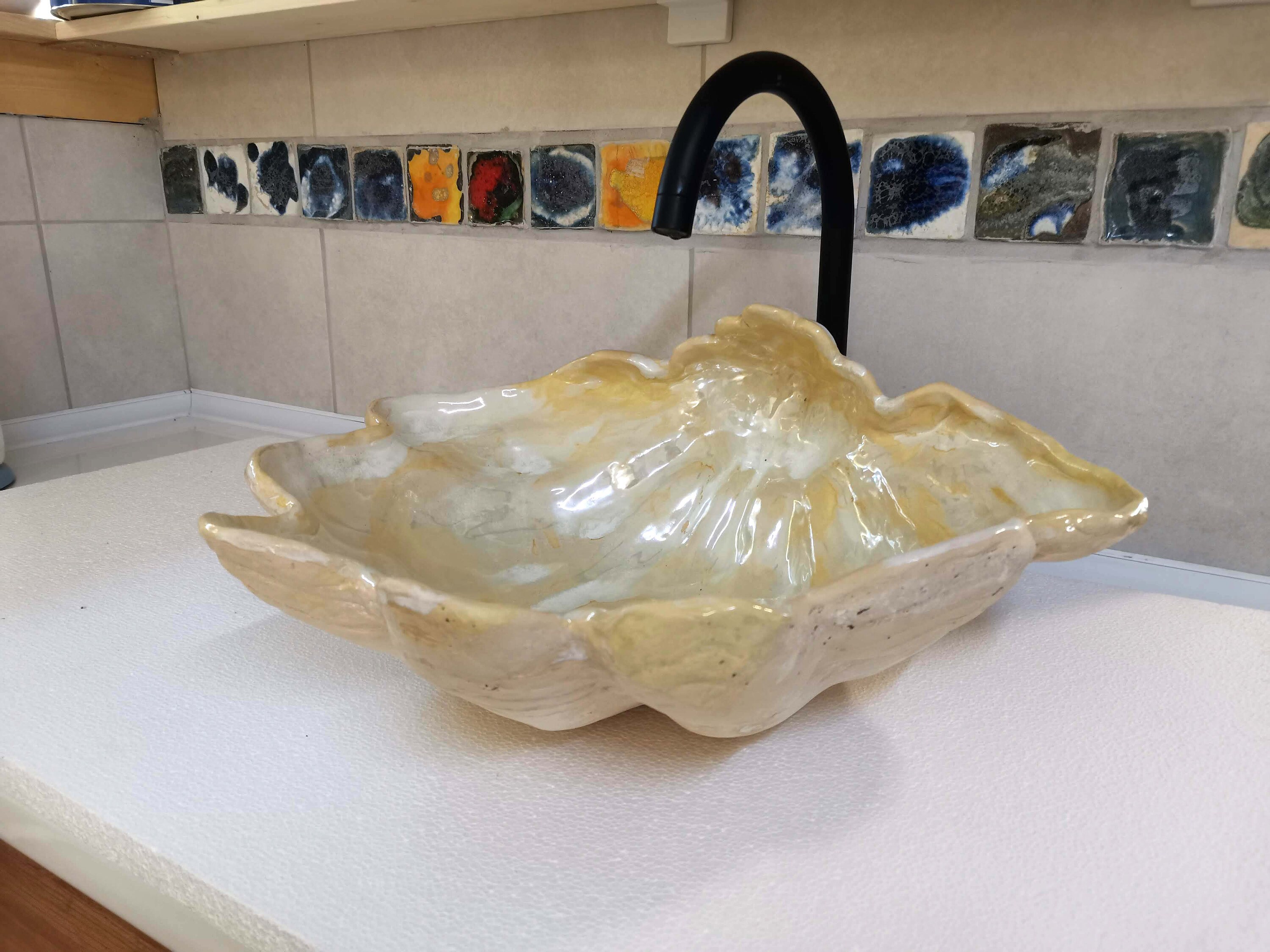 Giant Clam Shell Vessel Sink Ready to Ship3 Large Size - Etsy