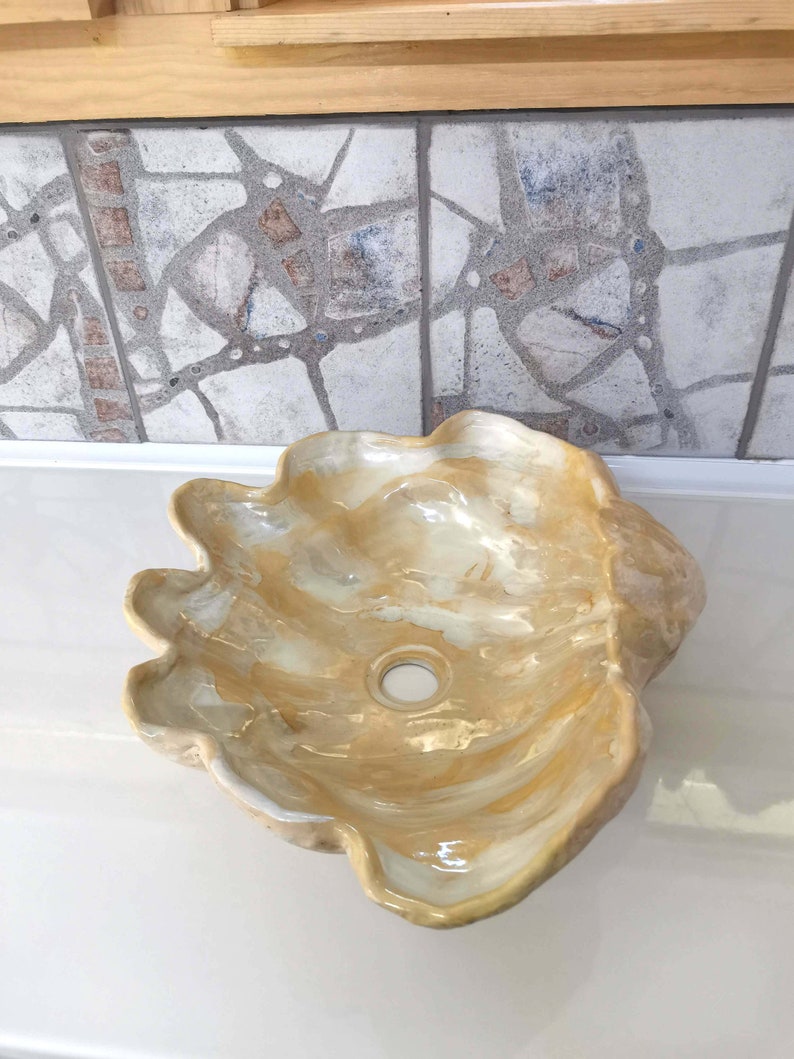 Giant Clam Shell Vessel Sink Ready to Ship3 Large Size - Etsy