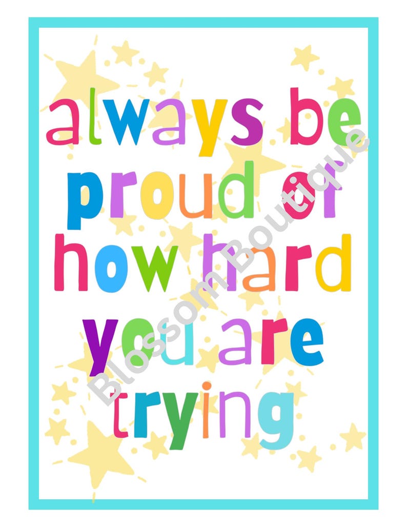 Colorful Classroom Motivational Posters - Inspiring Wall Decor for ...