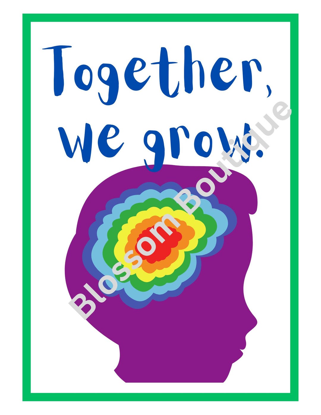 Bright and Colorful Autism Diversity Classroom Motivational Posters ...