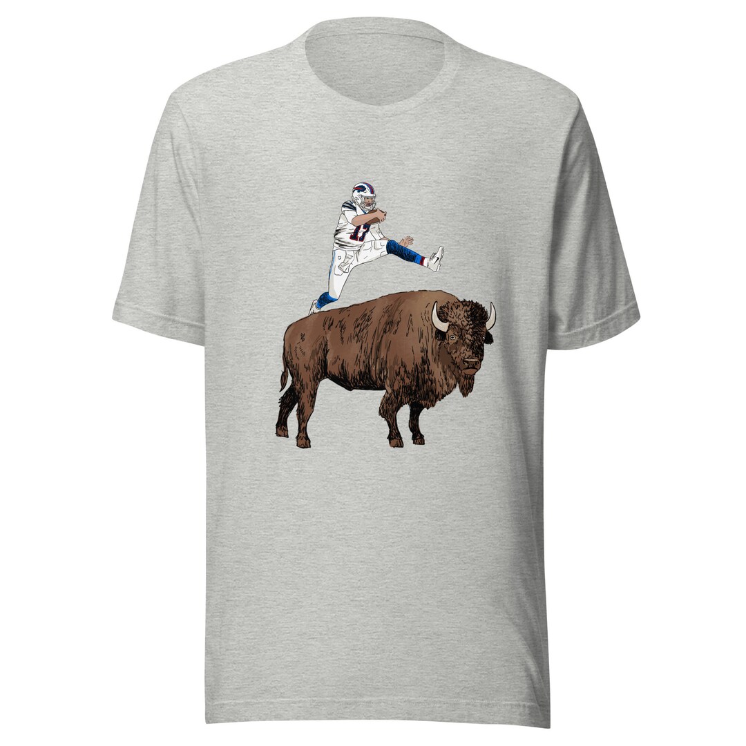 Josh Allen T-shirt // Buffalo Bills Shirt - Etsy