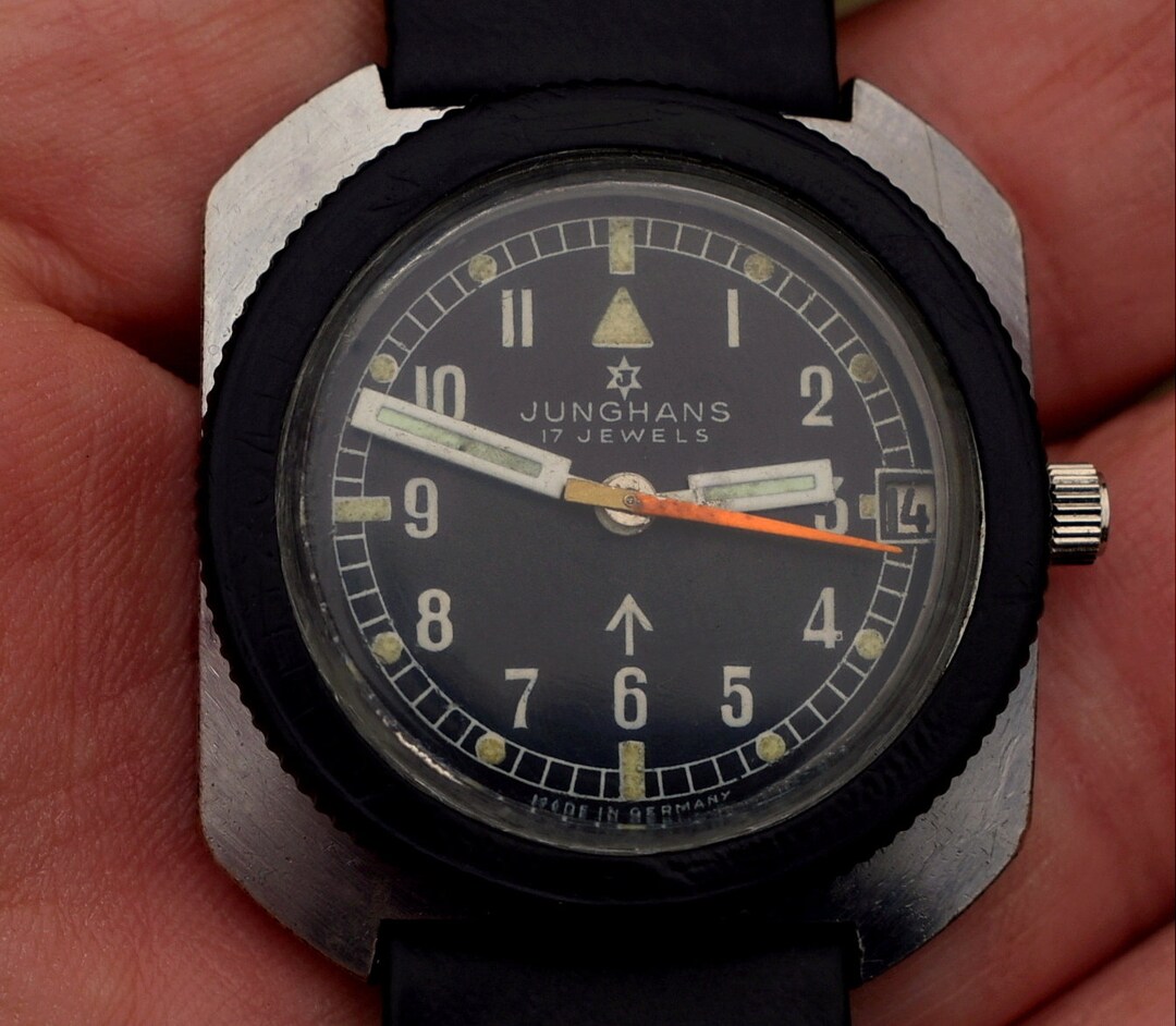 Military Junghans With Arrow and Triangle, Rare Example - Etsy