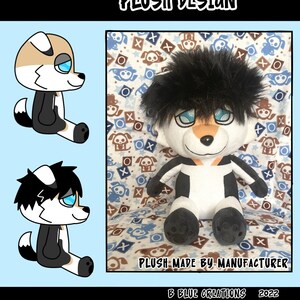 Custom Fursona Plush Commission READ DESCRIPTION - Etsy