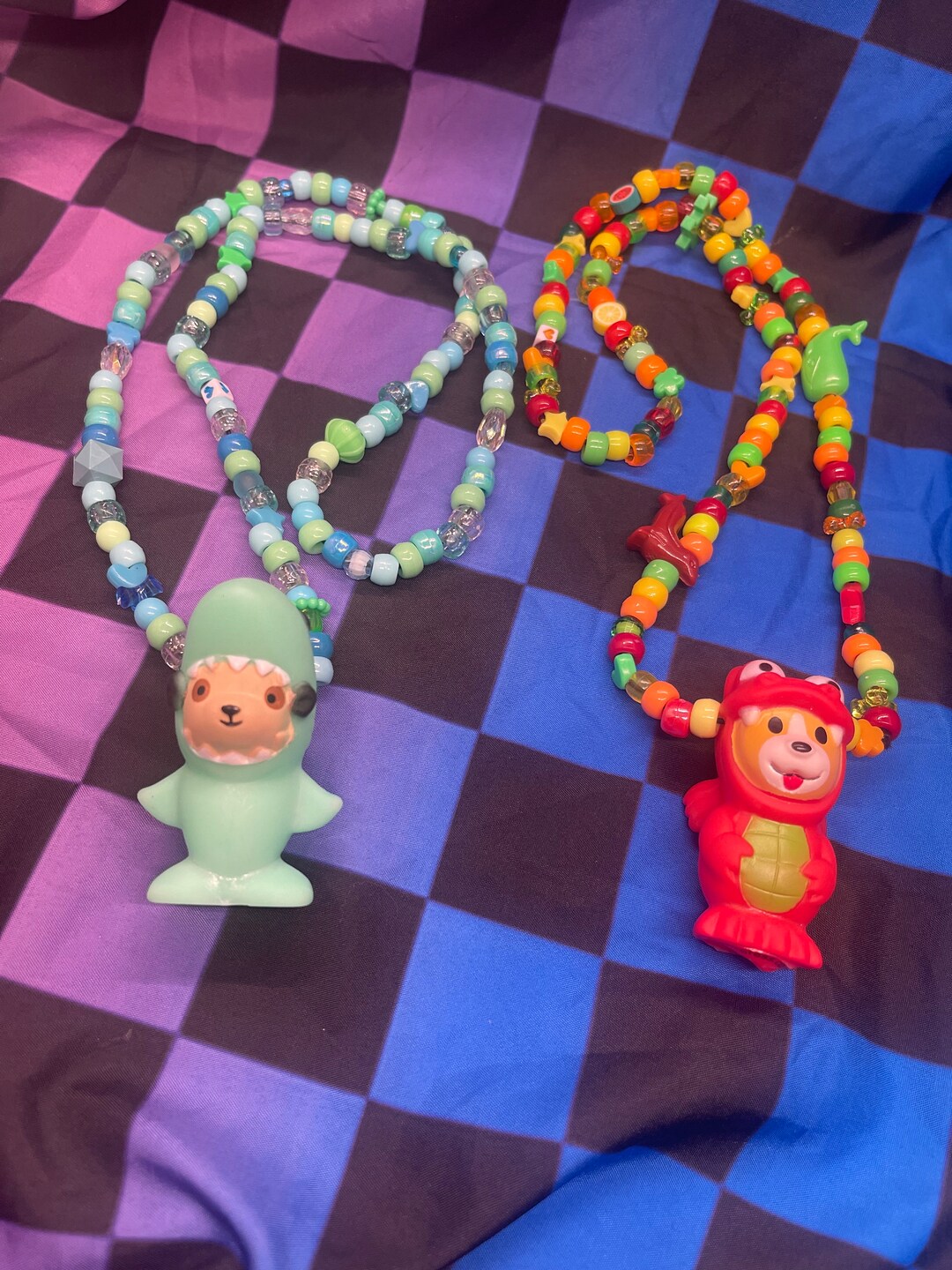 Animal Toy Kandi Necklace - Etsy