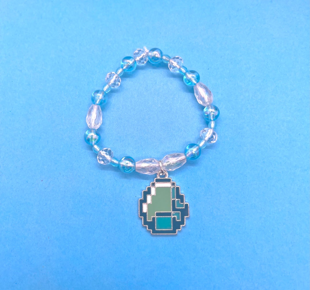 Minecraft Diamond Bracelet READ DESCRIPTION - Etsy