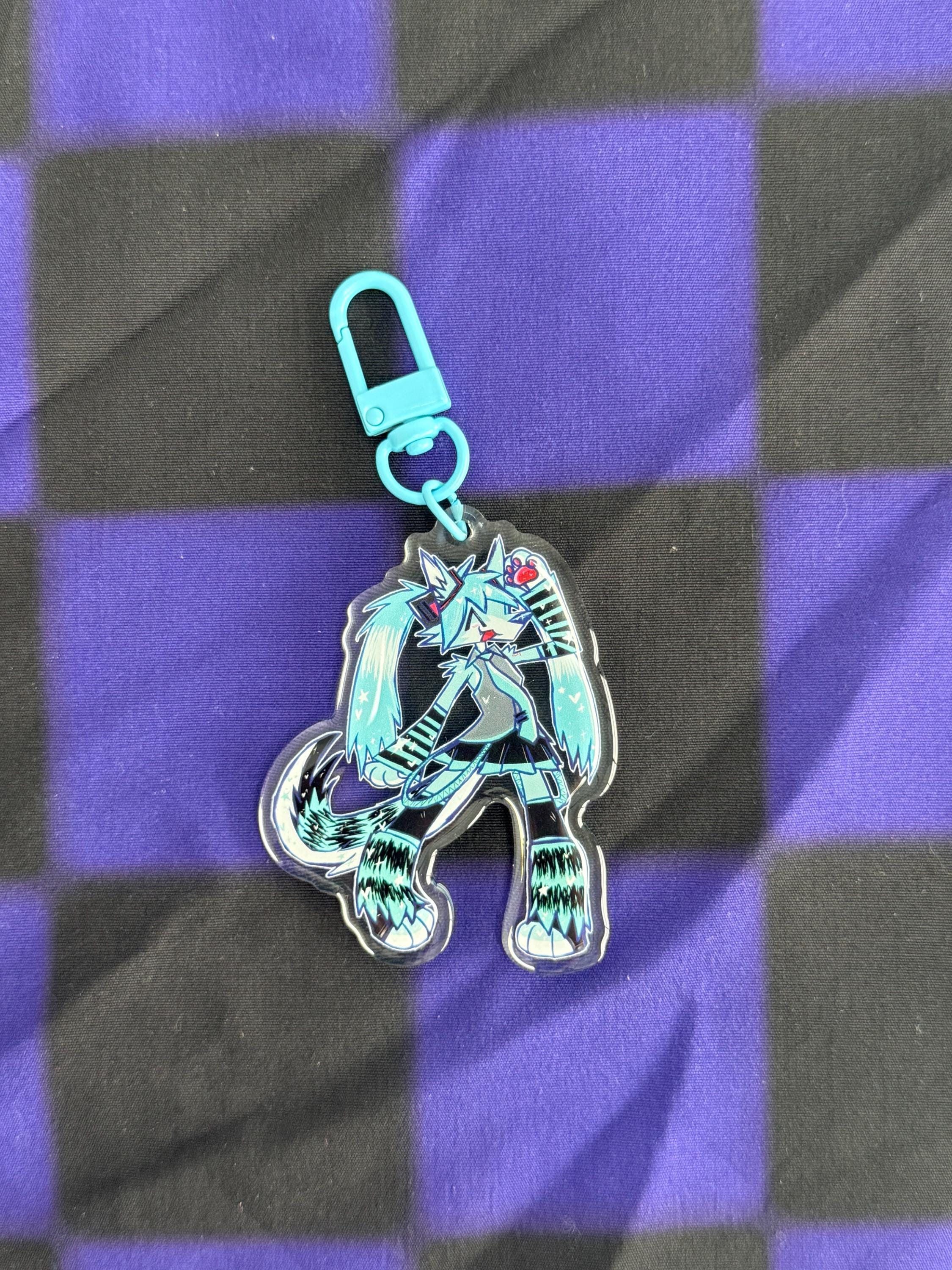 Furry Hatsune Miku Keychain - Etsy