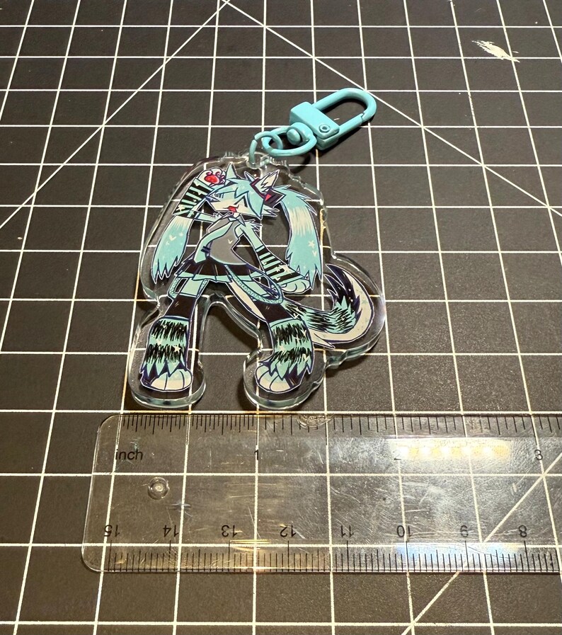 Furry Hatsune Miku Keychain - Etsy