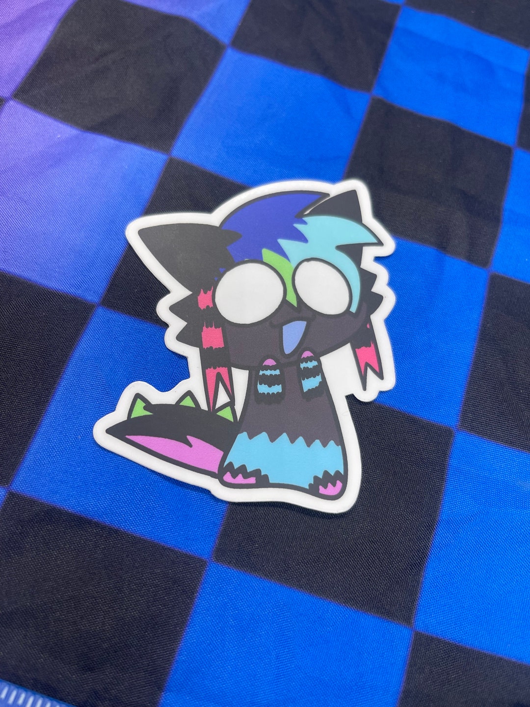 CHIBI RAWR Sticker - Etsy