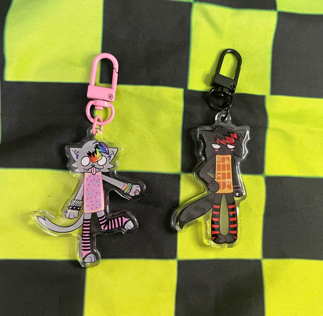 Nyan Cat / Tac Nayn Keychain - Etsy