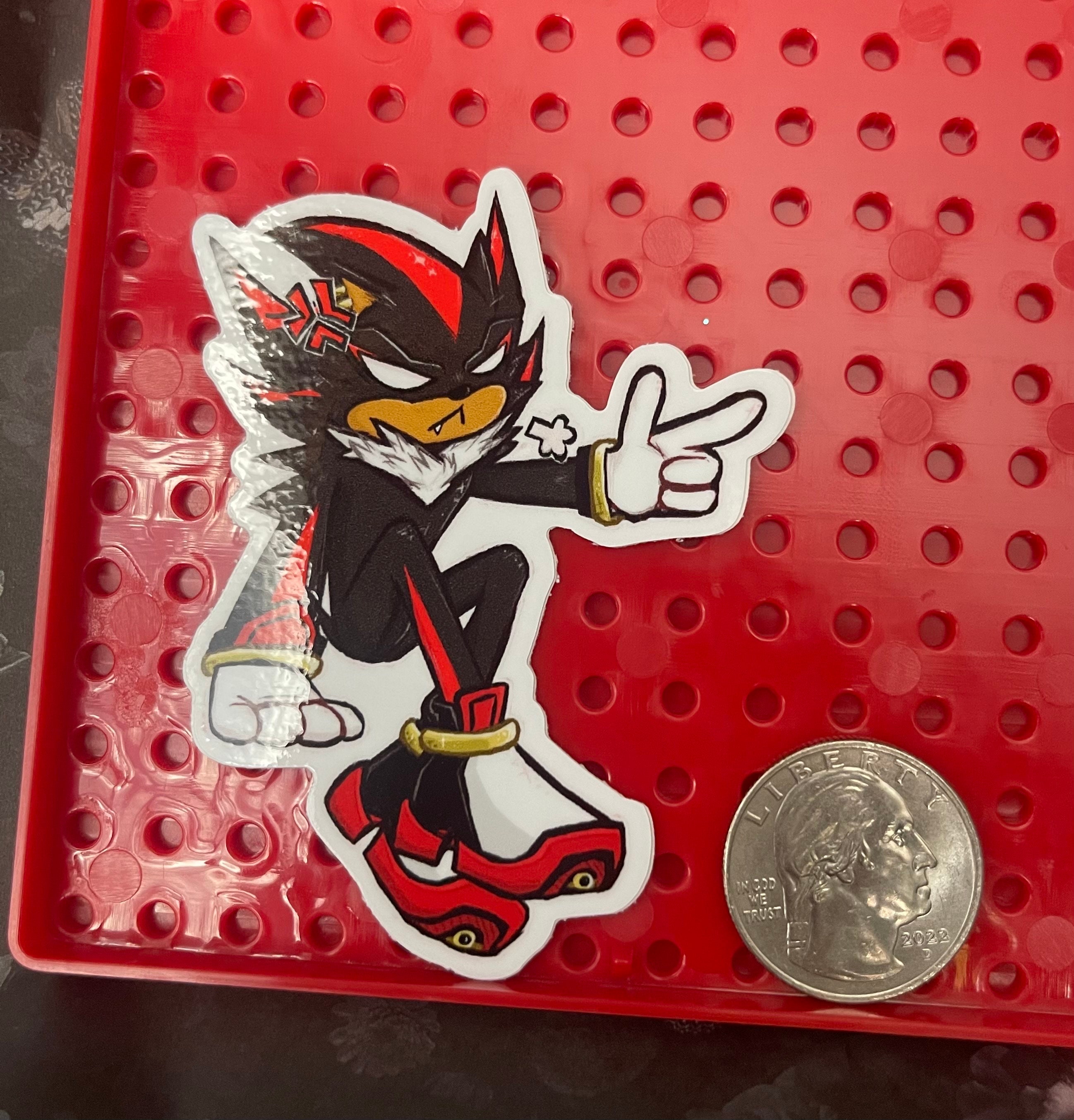 Shadow the Hedgehog Sticker - Etsy