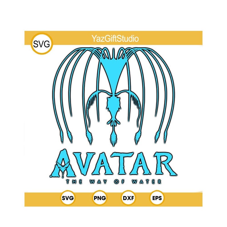 Avatar el camino del agua SVG Avatar Svg Atokirina Svg Cut - Etsy México
