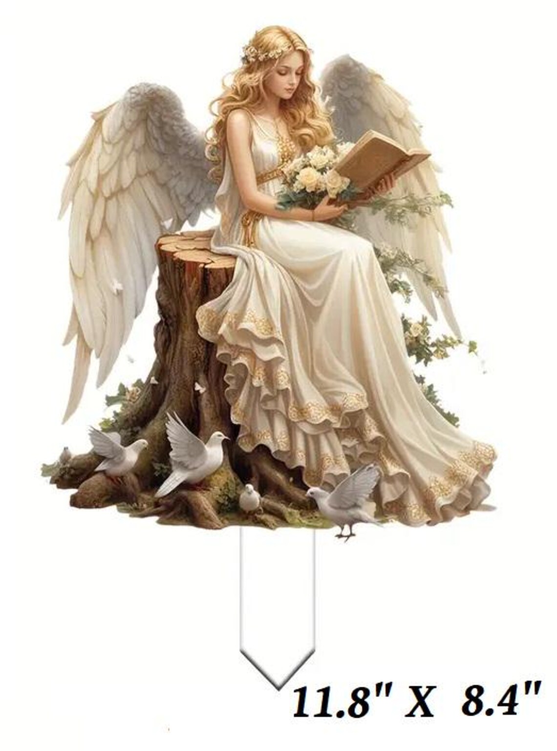 Angel Stakes for Bouquet of Flowers AMAZING - Etsy