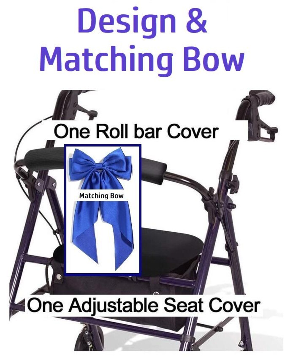 Mandela Lotus Butterfly Primp My Ride Rollator Walker Seat and Backrest ...