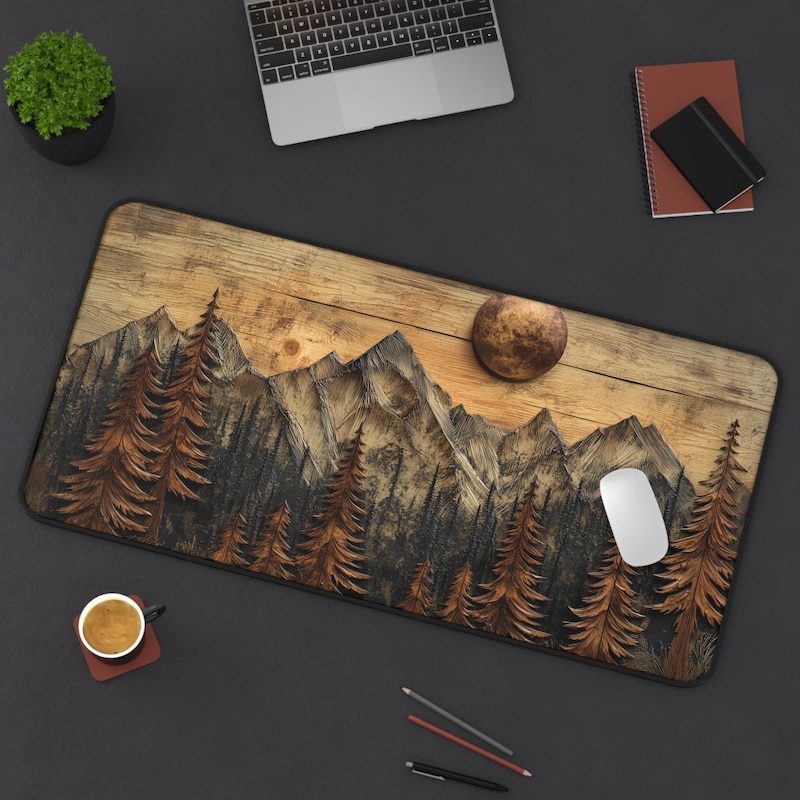 Desk Pad With Tree - Etsy