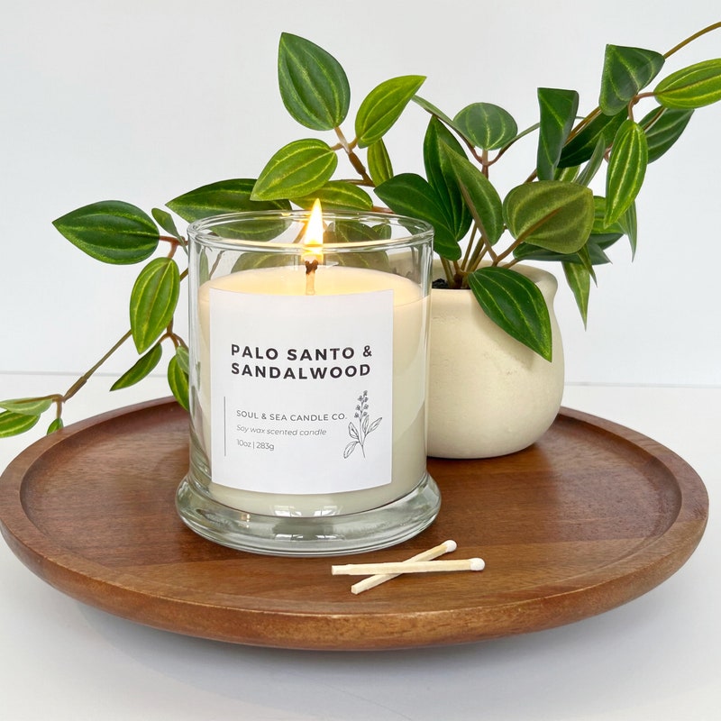 Palo Santo Candle - Etsy