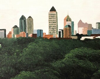 Atlanta postcards | Etsy