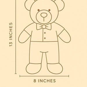 Personalized Memory Bear: Handcrafted Keepsake Plush From Cherished ...