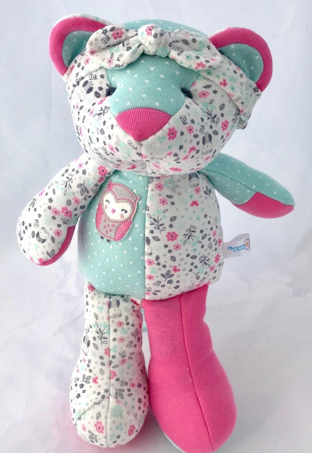Custom Keepsake Baby Bear: Personalized Plush Made From Cherished Baby ...