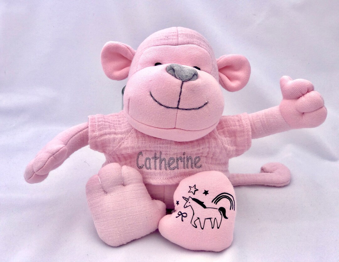 Custom Memorial Stuffed Monkey: Transform Cherished Outfits Into Cuddly ...