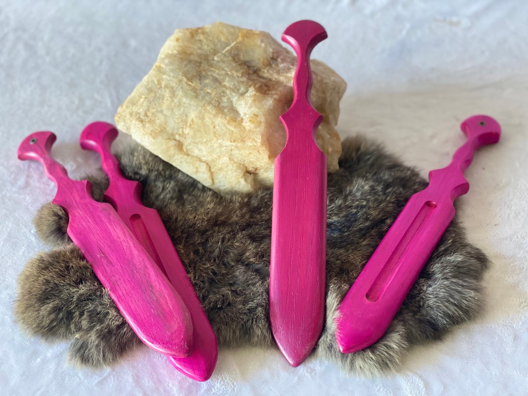 Wooden Dagger Handcrafted Toy Costume Accessory, Unique Stocking ...