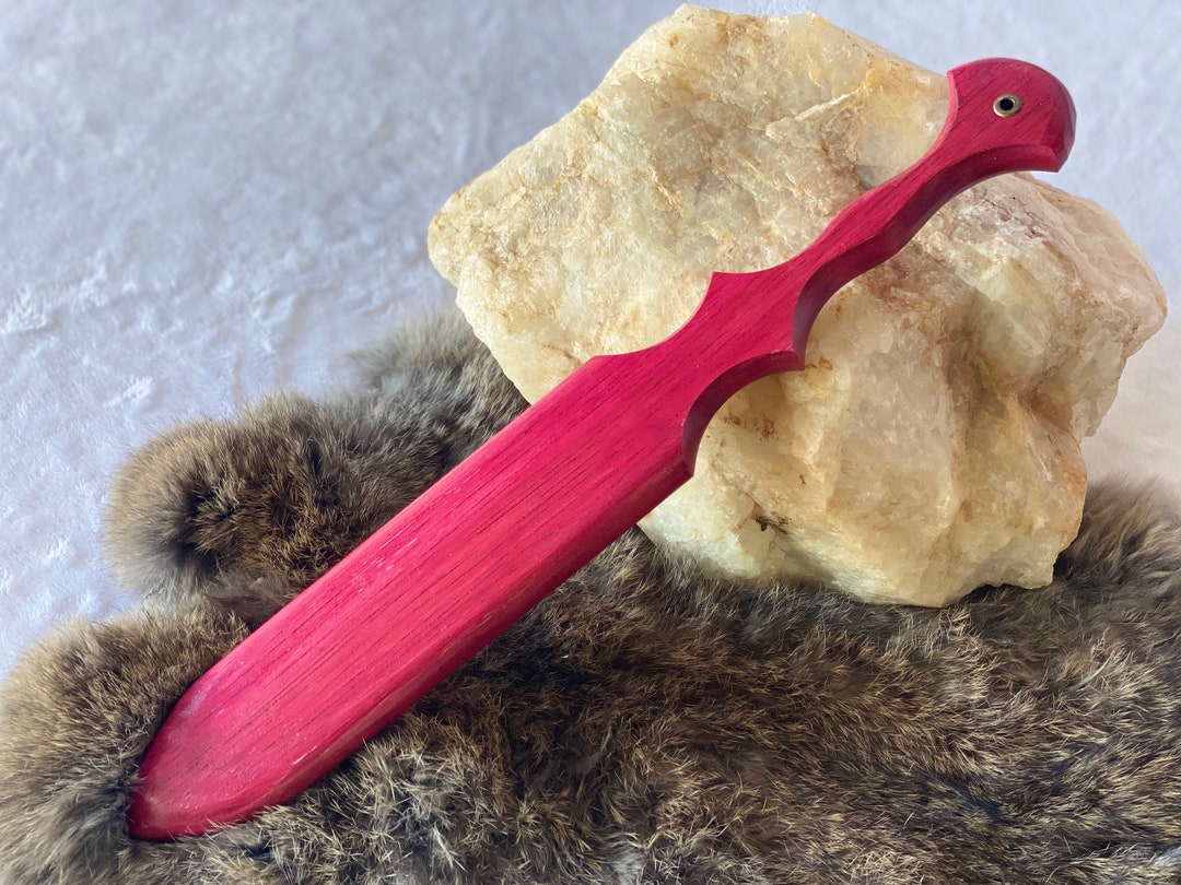 Wooden Dagger Handcrafted Toy Costume Accessory, Unique Stocking ...