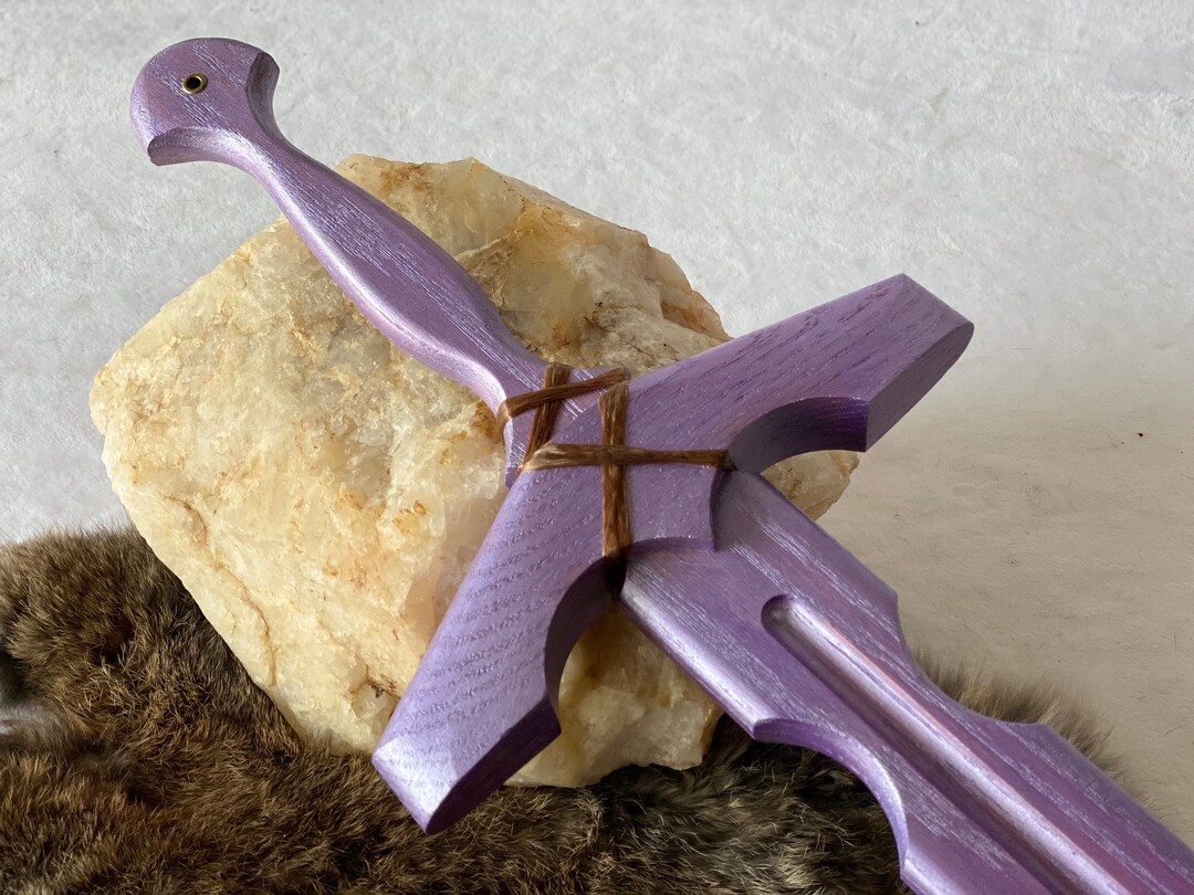 Handcrafted Wooden Sword for Kids Costume Weapon Solid Oak or Hickory ...