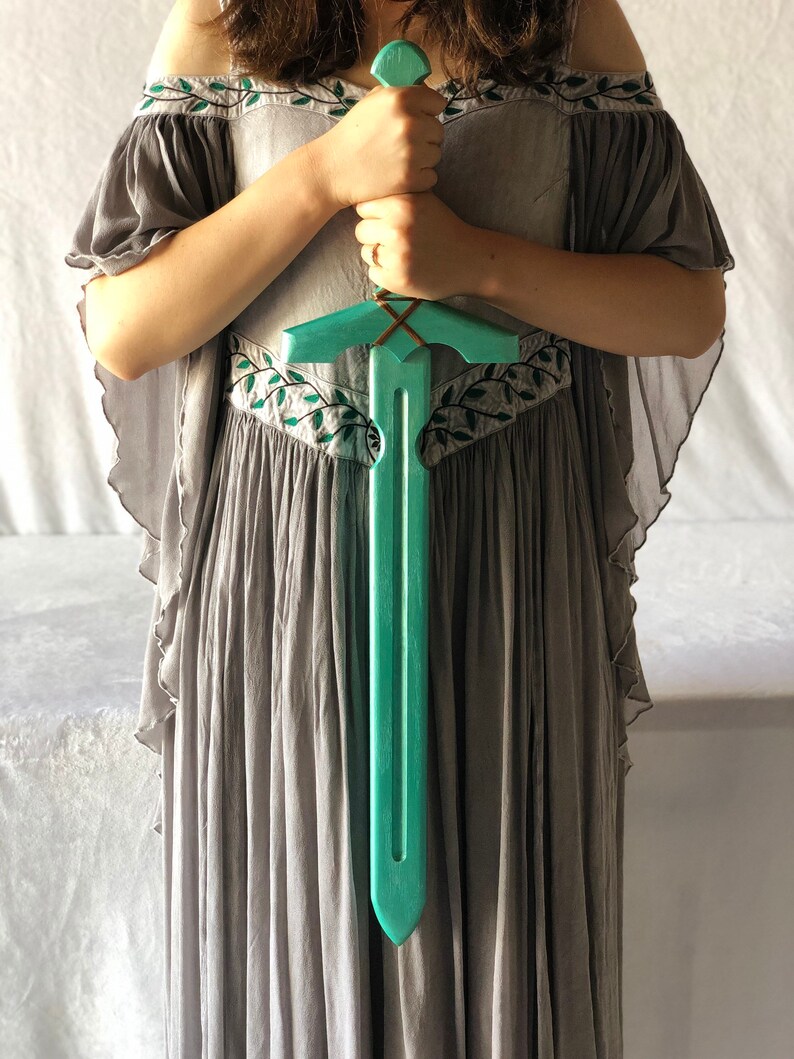 Teak Wood Viking Sword for Adults Handcrafted Costume Weapon - Etsy